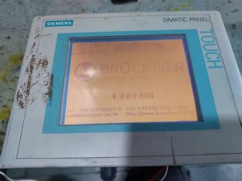 Siemens Simatic Hmi Panel 12 Inch Three Phase At ₹ 25000 Piece In Ahmedabad Id 2856768022433
