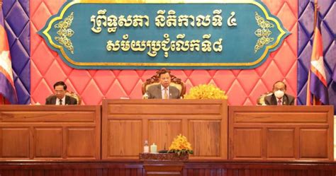 វីដេអូ ៖ សមាជិកព្រឹទ្ធសភា បោះឆ្នោតជ្រើសតាំង ឯកឧត្ដម លាង សួគ៌