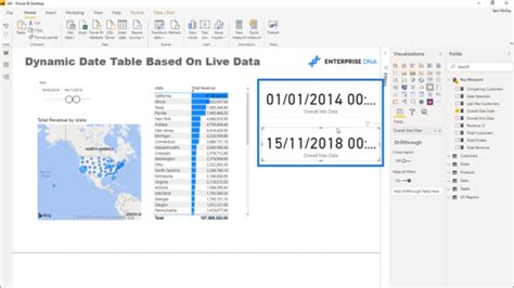 Creating A Dynamic Date Query Table In Power Bi A Query Editor