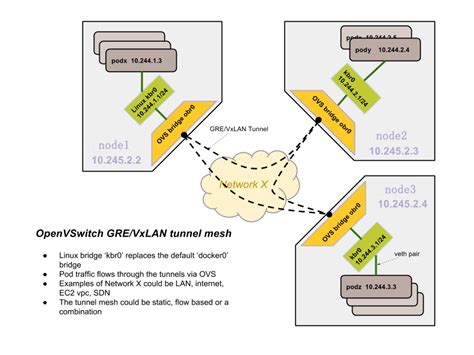 Kubernetes Kubernetes Openvswitch Grevxlan Networking