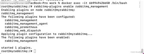 docker安装rabbitmq docker安装rabbitmq指定版本 csdn博客