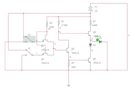 TTL NAND GATE Multisim Live