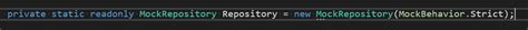 Stop Using The New Mock And Switch All Usages To Mockrepository Or Explicit Strict Mode