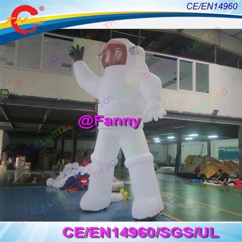 무료 공기 배송 거대한 풍선 우주 비행사 복제 풍선 공간 남자 만화 모델공기주입 바운서 Aliexpress