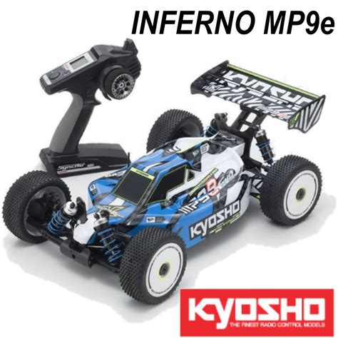 Kyosho Inferno Mp9e Evo Readyset Ep 4wd Brushless Buggy Kt331p Rtr 18