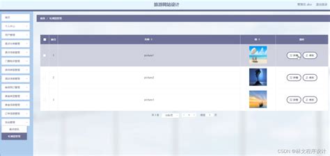 Javaphpnodejspython旅游网站设计【2024年毕设】 Csdn博客