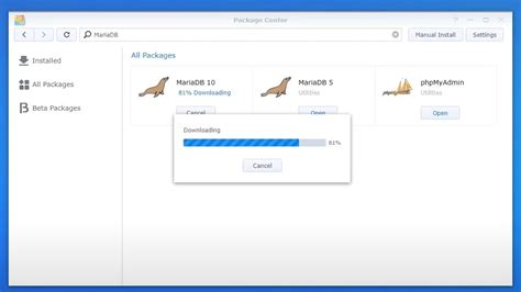 Perform Database Migration From Mariadb 5 To Mariadb 10 For Synology