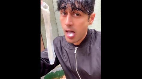 异性恋朋友把他用过的避孕套留在了花园房子里，所以我喝了他的精液，戴上避孕套然后抽搐 Pornhub Gay