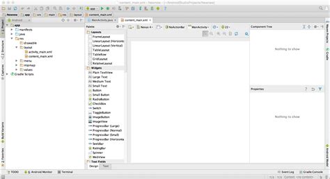 Missing Design Tab In Android Studio Stack Overflow