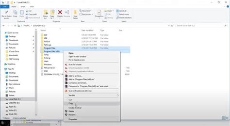 Move Program Files To Another Drive On Windows