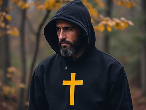 Faith Meets Fashion Stylish Mens Christian Hoodies