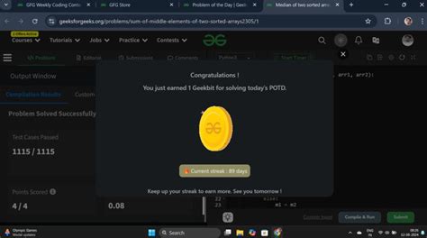 shivam mishra on linkedin geekstreak2024