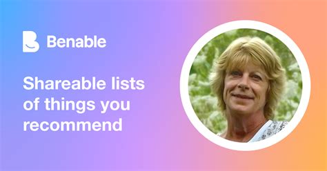 Everything Goldilocks Goldilocks Recommends Benable