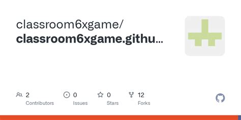 Github Classroom6xgame
