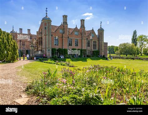 Beautiful Charlecote House And Gardens In Charlecote Park Warwickshire