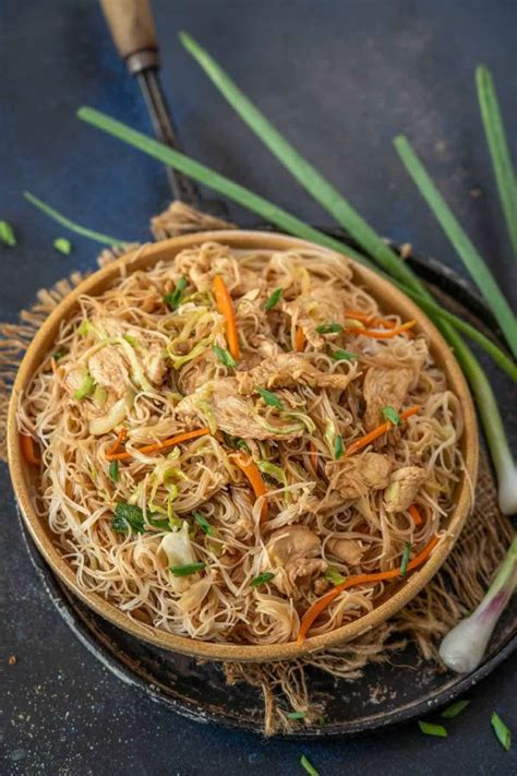 Chicken Mei Fun Recipe Mai Fun Noodles Recipe Chicken Stir Fry Rice