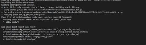 How Do I Vcpkg Patch Error · Issue 26469 · Microsoftvcpkg · Github