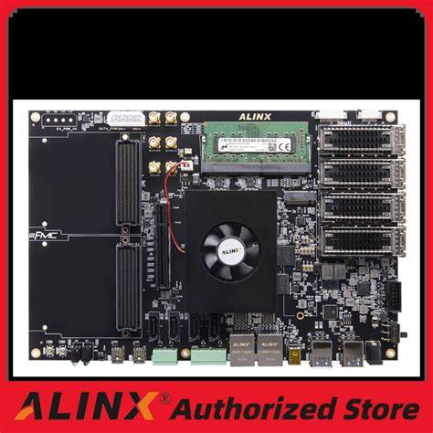 Xilinx Zynq Ultrascale Mpsoc Ai 100g Optical Fiber Hpc Fpga Core Board