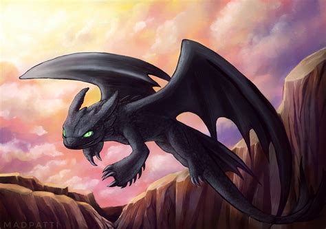 Toothless Night Fury Dragon How Train Your Dragon How To Train Your