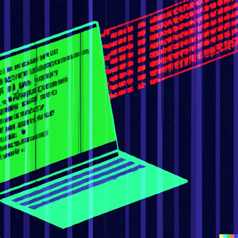 A Computer Program Reading Network Packets And Dall·e 2