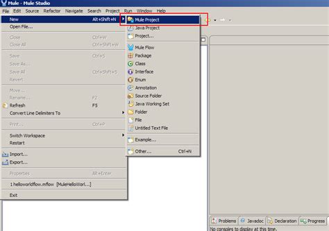 Youheng Hu S Technical Notes Mule Studio Hello World ESB Application