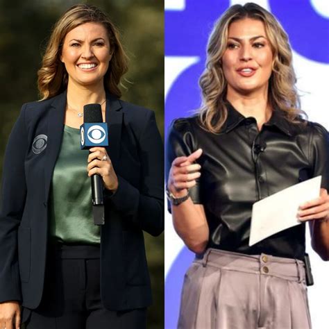 Photos Cbs Sports Reporter Amanda Balionis Burned Down Instagram While