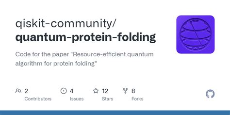 Github Qiskit Communityquantum Protein Folding Code For The Paper