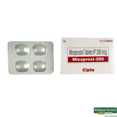 Buy Misoprost 200mg 4 Tablets Online At Best Prices Wellness Forever
