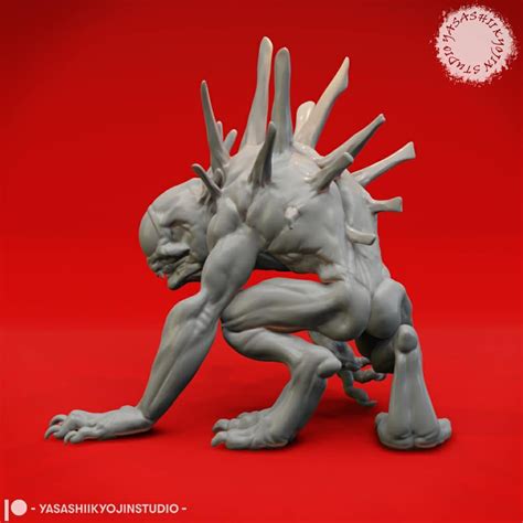 Nothic Miniature Rpg Minis Dandd Dnd Rpg Tabletop Etsy