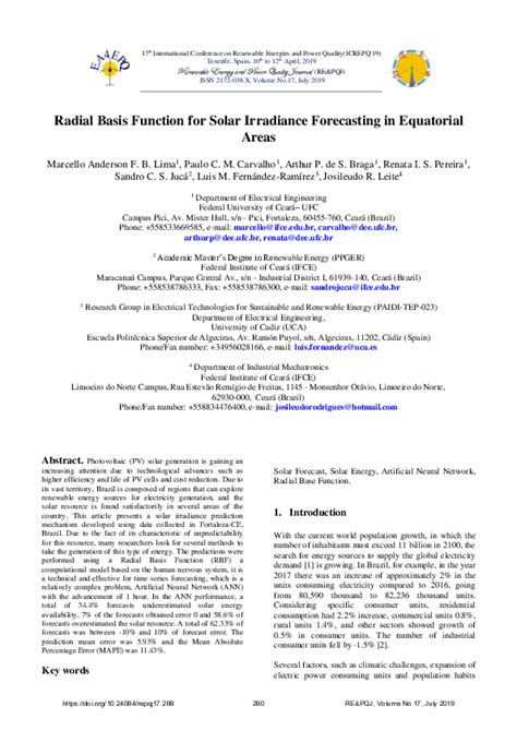 pdf radial basis function for solar irradiance forecasting in