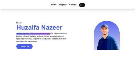 huzaifa nazeer on linkedin webdevelopment nextjs typescript responsivedesign portfolio