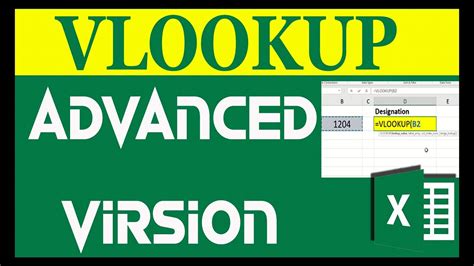 ADVANCED VLOOKUP IN MS EXCEL XL MAZA S GOHAR REHMAN TAJAK YouTube