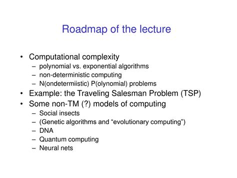 ppt understanding computational complexity from exponential algorithms to collective
