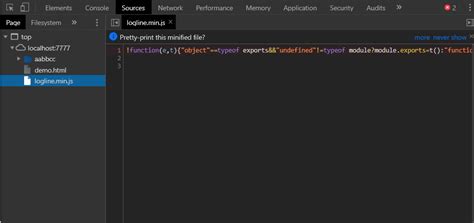 Chrome调试关联本地sourcemap文件 Tingsvens Blog