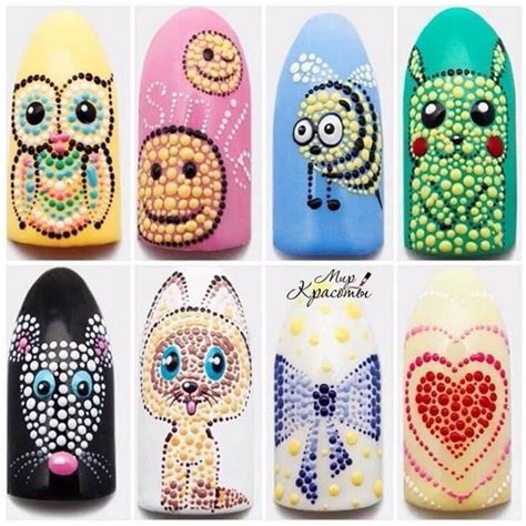 Фотографии на стене сообщества ВКонтакте Nail Art Dotting Tool Nail Art Nail Art Tutorial