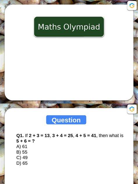 Maths Olympiad 28 July Pdf Numbers Arithmetic