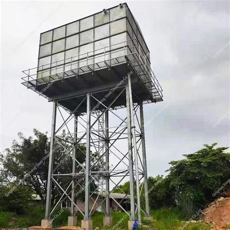 Steel Structure Steel Material For Storage Water Tank Tower Steel