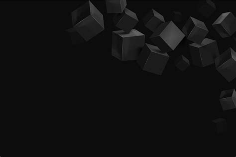 물결선이 있는 그라데이션 검정색 배경 무료 벡터