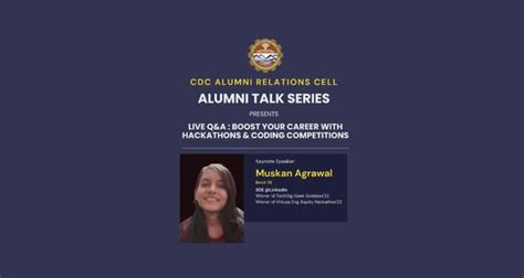 Career Development Cell Iiit Una On Linkedin Muskan Agrawal A Graduate Of Batch 2023 Who Now