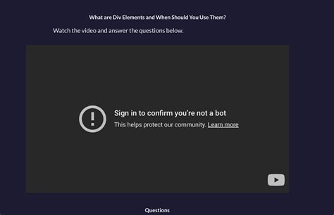Unable To View Youtube Lectures Freecodecamp Support The