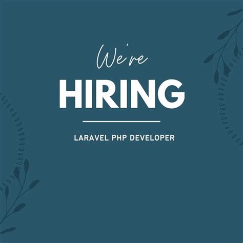 Xunut On Linkedin Php Laravel Webdevelopment Hiring Techjobs