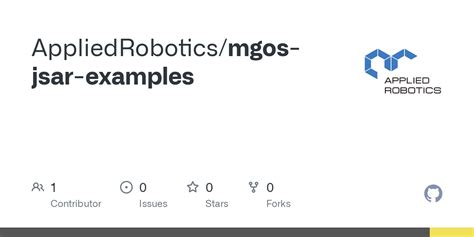 Github Appliedrobotics Mgos Jsar Examples