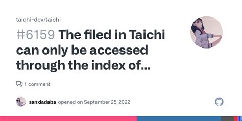 The Filed In Taichi Can Only Be Accessed Through The Index Of I32 Issue 6159 Taichi Dev