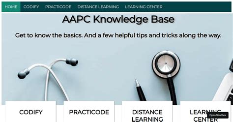 Aapc Knowledge Base Codesandbox