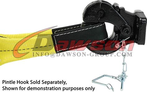4 X 20 Recovery Tow Strap Heavy Duty 32 000 Lbs Break Strength Use For Emergency Towing Rope