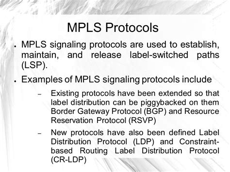 ip mpls multiprotocol label switching ppt download