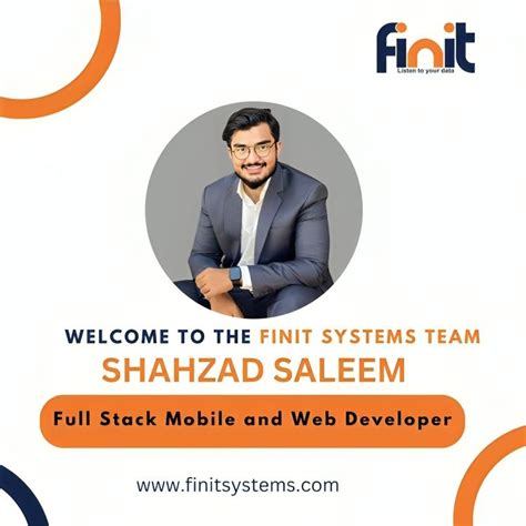 Shahzad Saleem On Linkedin Excited To Announce A New Chapter In My