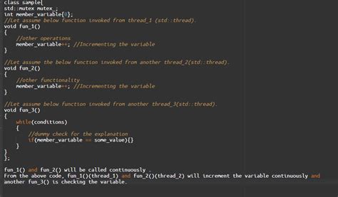 Joseph P On Linkedin Cppprogramming Thread Synchronization Cpp Post2