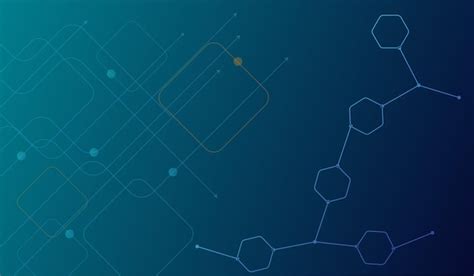 Premium Vector Modern Scientific Hexagon Background