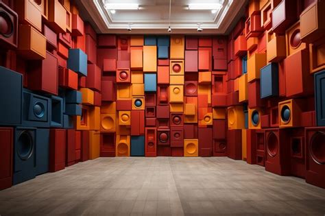 Premium Ai Image 3d Model Spatial Background Oc Rendering